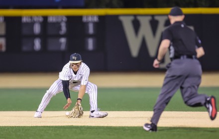 Wake Forest University Freshman Marek Houston Editorial Stock Photo ...