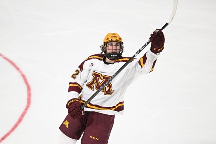Minnesota Gophers Forward Logan Cooley 92 Editorial Stock Photo - Stock ...