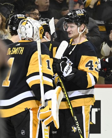 Pittsburgh Penguins Goaltender Casey Desmith 1 Editorial Stock Photo ...