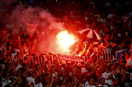 Colocolo Fans Cheer On Their Team Editorial Stock Photo - Stock Image ...