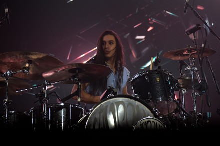 Ethan Torchio Rock Group Maneskin Performs Editorial Stock Photo ...