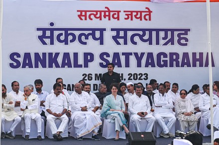 Indian National Congress Party Leaders Attend Editorial Stock Photo ...