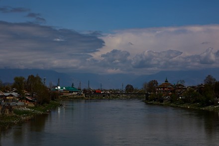View Jama Masjid Mosque Clouds Sopore Editorial Stock Photo - Stock ...
