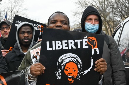 Demonstration Against Racism Immigration Law Project Editorial Stock ...