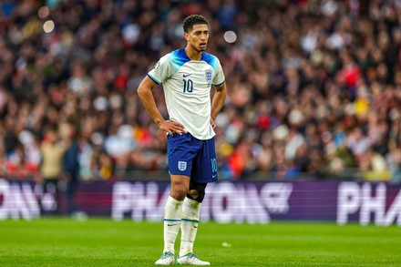 England Midfielder Jude Bellingham 10 During Editorial Stock Photo ...
