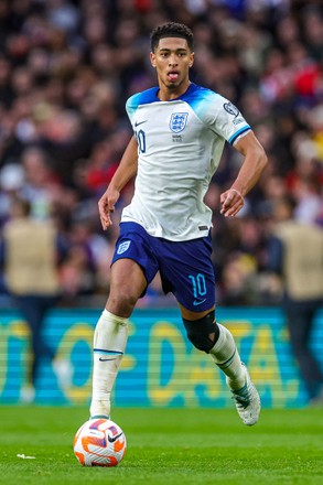 England Midfielder Jude Bellingham 10 During Editorial Stock Photo ...