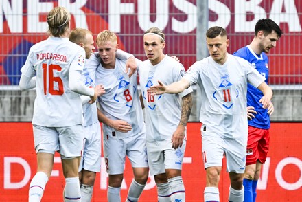 Icelands David Kristjan Olafsson 3l Celebrates Editorial Stock Photo ...