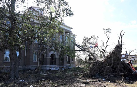 Sharkey County Courthouse Downtown Rolling Fork Editorial Stock Photo ...