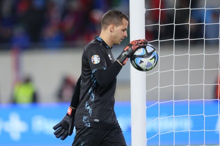 Luxembourgs Goalkeeper Anthony Moris Pictured During Editorial Stock ...