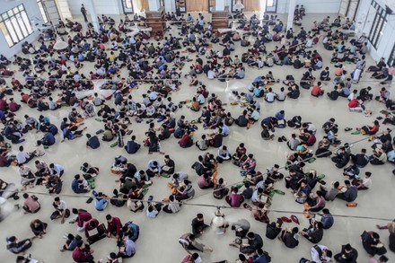 Muslim Students Sit Circles During Koran Editorial Stock Photo - Stock ...