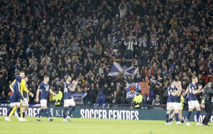 Scotland Fans Celebrate Editorial Stock Photo - Stock Image | Shutterstock