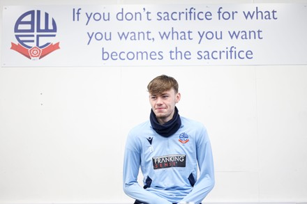 Conor Bradley Bolton Wanderers During Training Editorial Stock Photo ...
