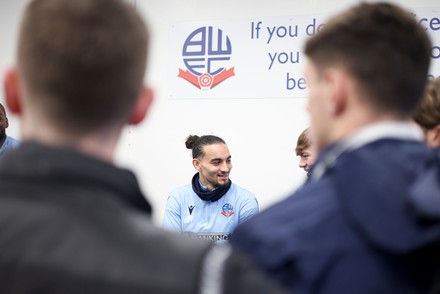Jordan Williams Bolton Wanderers During Training Editorial Stock Photo ...