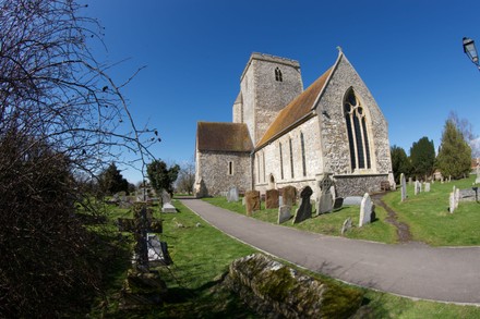 St Marys Church Oxfordshire Parish Cholsey Editorial Stock Photo ...