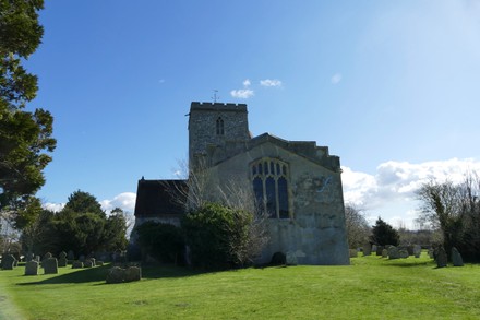 St Marys Church Oxfordshire Parish Cholsey Editorial Stock Photo ...