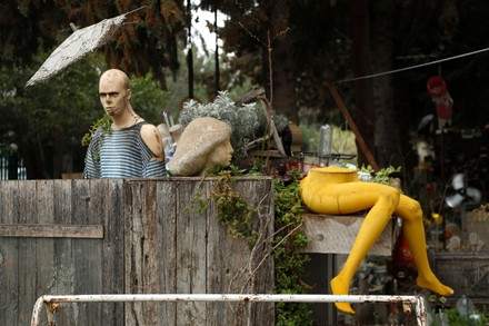 Old Mannequins Sculptures Stored On Grounds Editorial Stock Photo ...