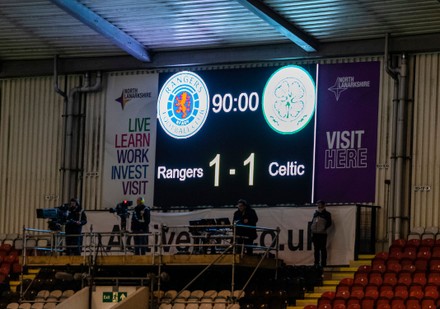Scoreboard Showing Full Time Result Editorial Stock Photo - Stock Image ...