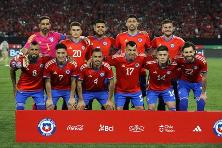 Chile Players Pose Before International Friendly Editorial Stock Photo ...
