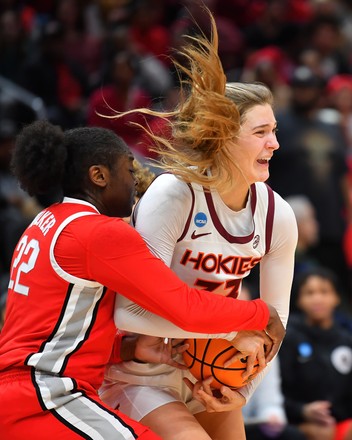 Virginia Tech Hokies Center Elizabeth Kitley Editorial Stock Photo ...