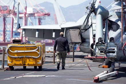 Uss Nimitz Carrier Rok Fleet Command Editorial Stock Photo - Stock ...
