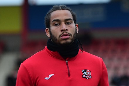 Sam Nombe Exeter City Before Sky Editorial Stock Photo - Stock Image ...