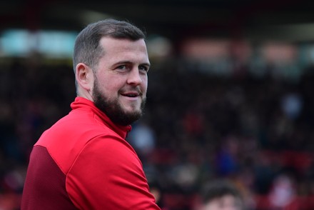 Pierce Sweeney Exeter City Before Sky Editorial Stock Photo - Stock ...