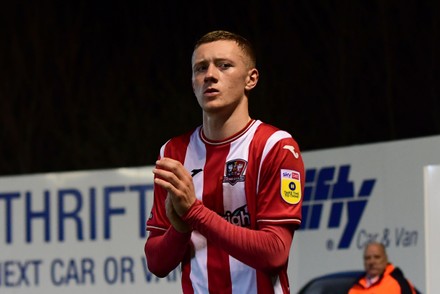 Jay Stansfield Exeter City During Sky Editorial Stock Photo - Stock ...