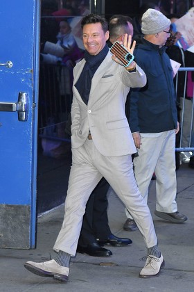 Ryan Seacrest Arrives Good Morning America Editorial Stock Photo ...
