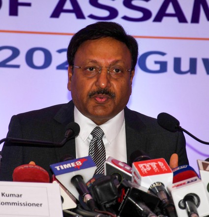 Chief Election Commissioner Cec India Rajiv Editorial Stock Photo ...