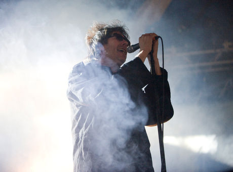 Andrew Mears Lead Singer Foals Editorial Stock Photo - Stock Image ...