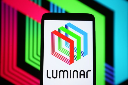 This Photo Illustration Luminar Logo Seen Editorial Stock Photo - Stock ...