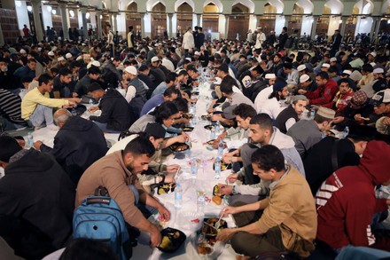Muslims Break Their Fast During Muslim Editorial Stock Photo - Stock ...
