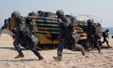 Republic Korea Marine Corps Rokmc During Editorial Stock Photo - Stock ...