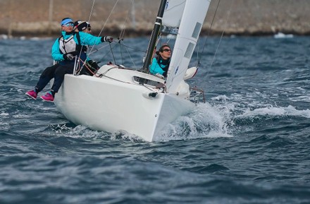 Monaco Women Leading Sailing Trophy Pic Editorial Stock Photo - Stock ...