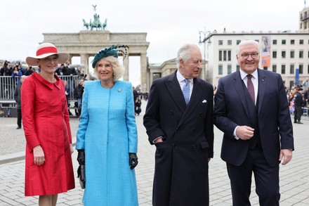 German First Lady Elke Buedenbender Britains Editorial Stock Photo ...