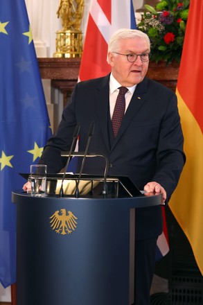 German President Frankwalter Steinmeier Speaks During Editorial Stock ...