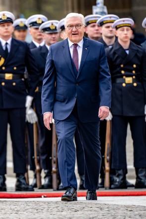 Federal President Frankwalter Steinmeier During Welcome Editorial Stock ...