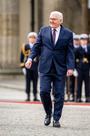 Federal President Frankwalter Steinmeier During Welcome Editorial Stock ...