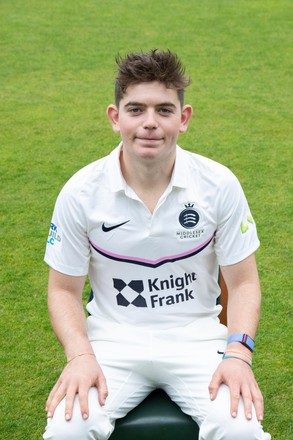 Ethan Bamber Middlesex Ccc During Middlesex Editorial Stock Photo ...