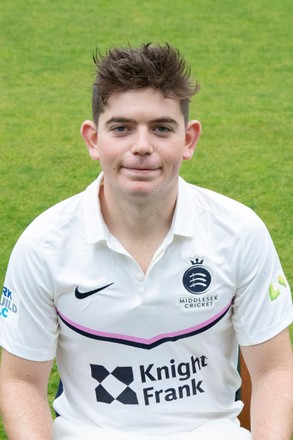 Ethan Bamber Middlesex Ccc During Middlesex Editorial Stock Photo ...