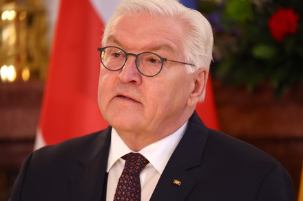 German President Frankwalter Steinmeier Speaks During Editorial Stock ...