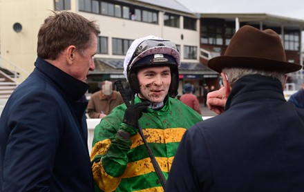Jockey Jonjo Jr Speaks Ap Mccoy Editorial Stock Photo - Stock Image ...