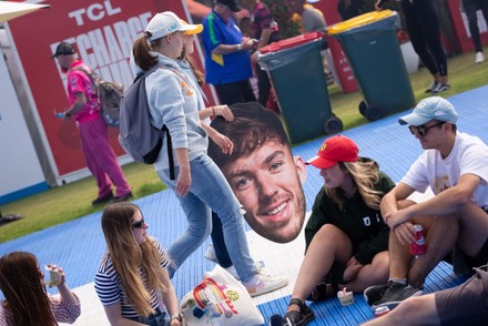 Formula 1 Fans Seen Enjoying Atmosphere Editorial Stock Photo - Stock ...