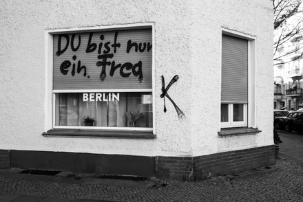 Youre Just Freak Lettering On Shutters Editorial Stock Photo - Stock ...