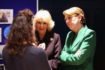 Camilla Visits Berlin Refugio Project Editorial Stock Photo - Stock ...
