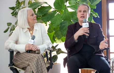 Lr Joan Rater Tony Phelan Editorial Stock Photo - Stock Image ...