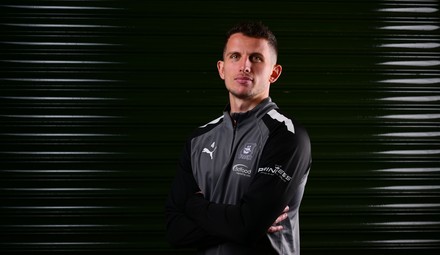 Jordan Houghton Plymouth Argyle Poses During Editorial Stock Photo ...