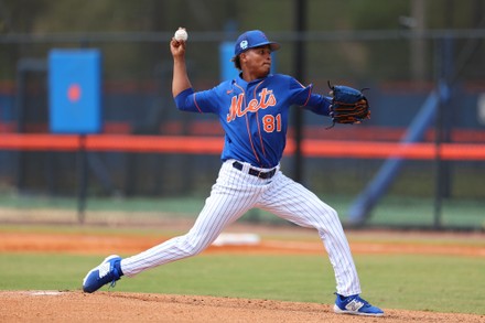 New York Mets Pitcher Luis Moreno Editorial Stock Photo - Stock Image ...