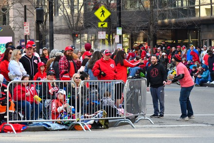 Cincinnati Reds Fans Seen During Cincinnati Editorial Stock Photo ...