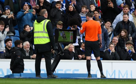 Referee Michael Oliver R Reviews Var Editorial Stock Photo - Stock ...